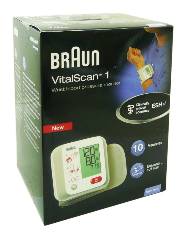 BRAUN VITALSCAN 1 TENSIOMETRE POIGNET