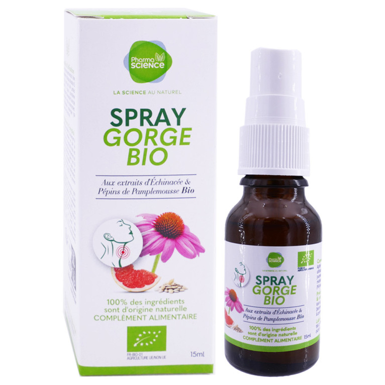 PHARMASCIENCE SPRAY GORGE BIO 15ML
