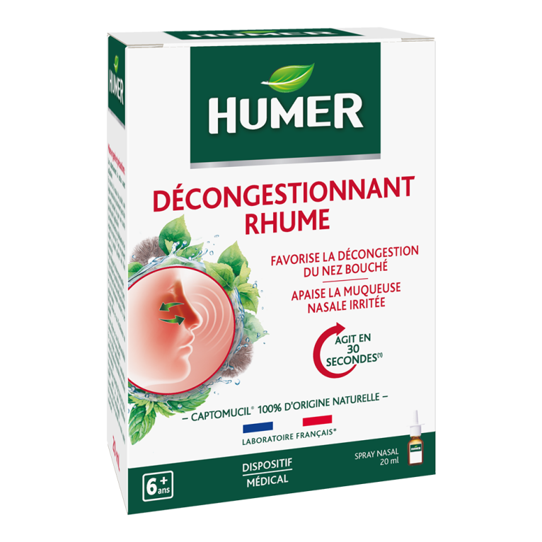HUMER DECONGESTIONNANT RHUME SPRAY NASAL 20ML
