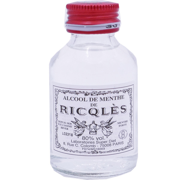 RICQLES ALCOOL DE MENTHE 50 ML