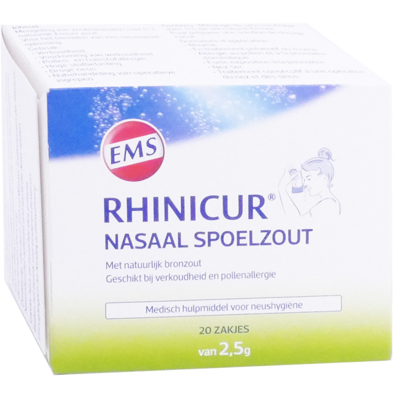 RHINICUR SEL DE RINCAGE NASAL 20 SACHETS