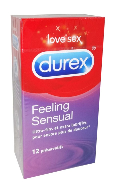 DUREX PRESERVATIFS FEELING SENSUAL X12