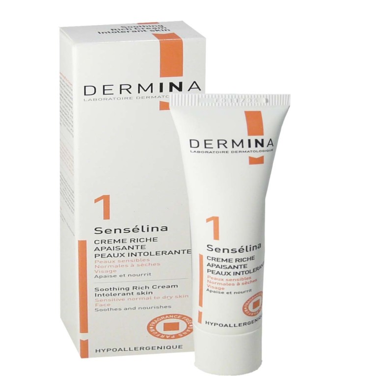 DERMINA SENSELINA CREME RICHE APAISANTE PEAUX INTOLERANTES 40 ml