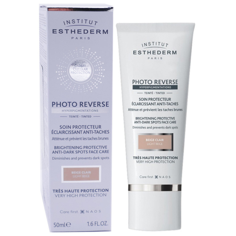 ESTHEDERM PHOTO REVERSE SOIN PROTECTEUR ANTI TACHES BEIGE CLAIR 50ML