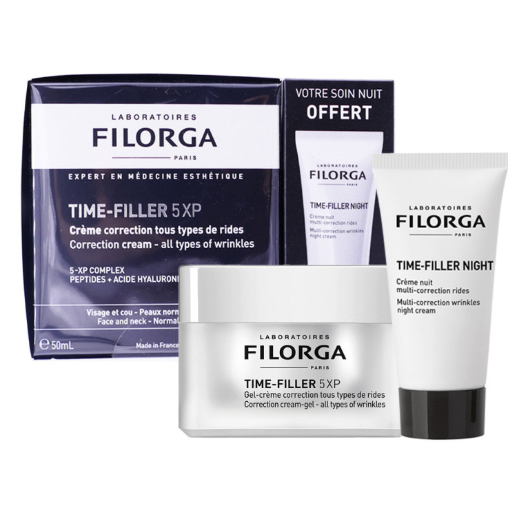 FILORGA TIME FILLER 5XP CREME CORRECTION 50ML + TIME FILLER NIGHT 15ML
