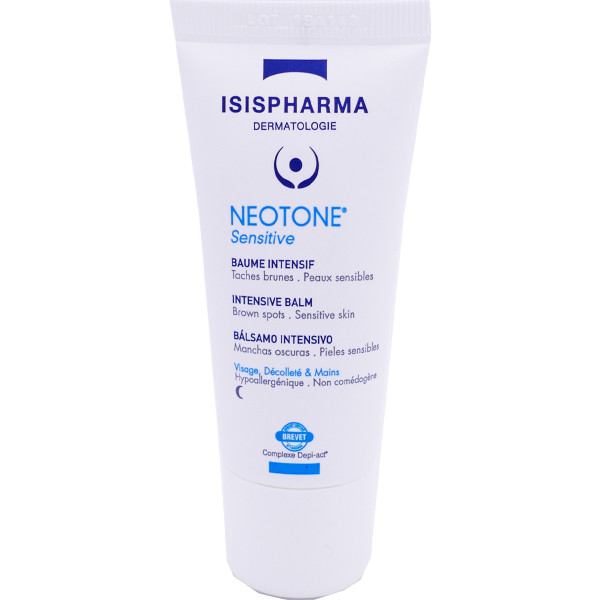 ISISPHARMA NEOTONE SENSITIVE BAUME TACHES BRUNES 30 ML - Beauté ...