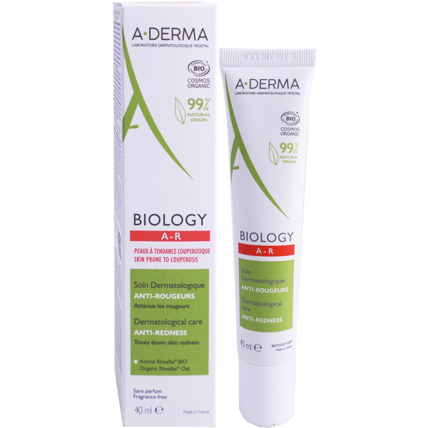 ADERMA BIOLOGY AR SOIN DERMATOLOGIQUE ANTI ROUGEURS 40ML - Beauté ...