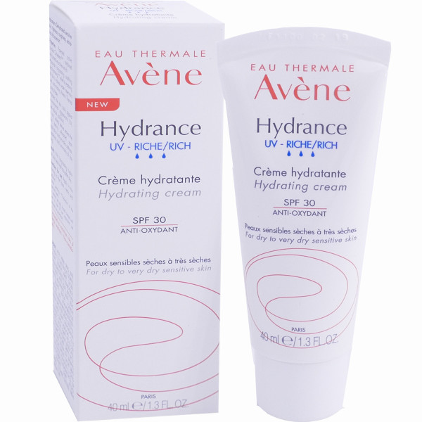 AVENE HYDRANCE UV RICHE CREME HYDRATANTE SPF 30 40 ML - Visage et corps ...