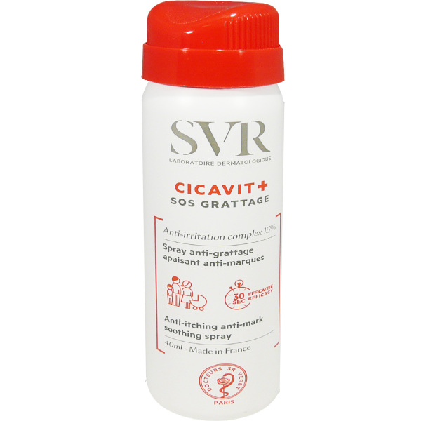 SVR CICAVIT + SOS GRATTAGE SPRAY 40 ML ANTI-IRRITATION - Beauté ...