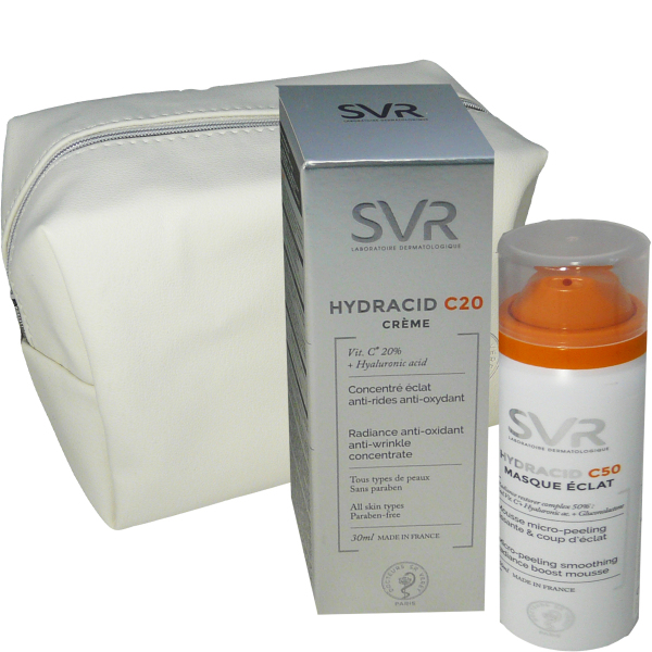 nsfp SVR HYDRACID C50 MASQUE ECLAT 50 ml + CREME C 20 30 ml - Visage et ...