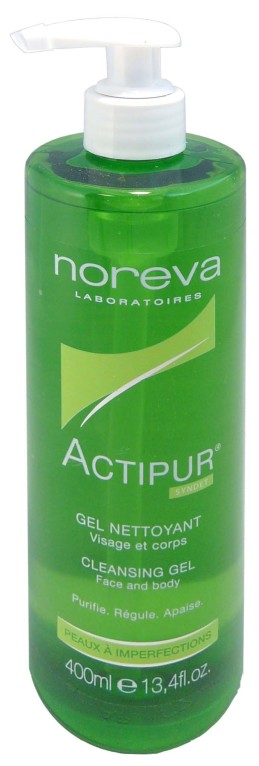 NOREVA ACTIPUR GEL NETTOYANT PEAUX A IMPERFECTIONS 400ML