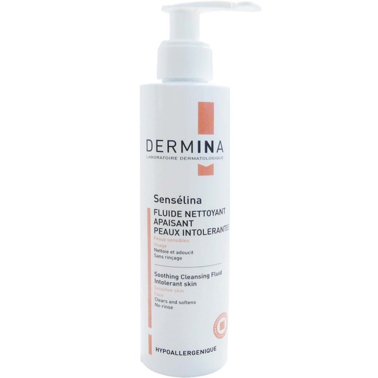DERMINA SENSELINA FLUIDE NETTOYANT APAISANT 200 ML