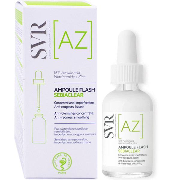 SVR SEBIACLEAR AMPOULE FLASH 30ML - Beauté - Pharmashopdiscount.com