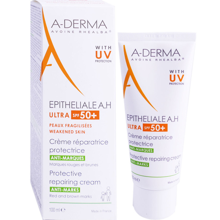 ADERMA EPITHELIALE A.H ULTRA CREME REPARATRICE SPF50+ 100ML