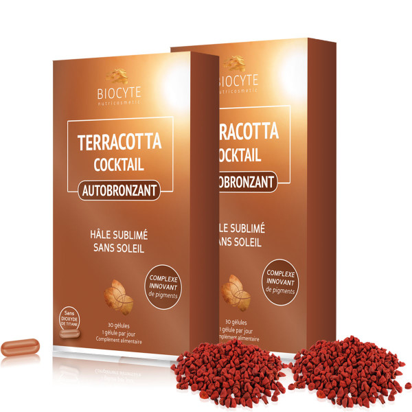 PROMO BIOCYTE TERRACOTTA COCKTAIL AUTOBRONZANT 2X30 GÉLULES ...