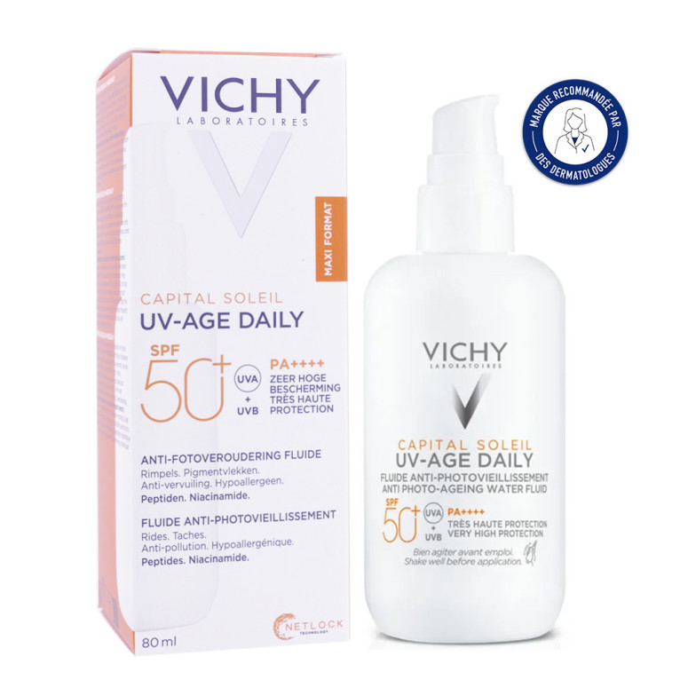 VICHY CAPITAL SOLEIL UV AGE FLUIDE SPF50+ 80ML