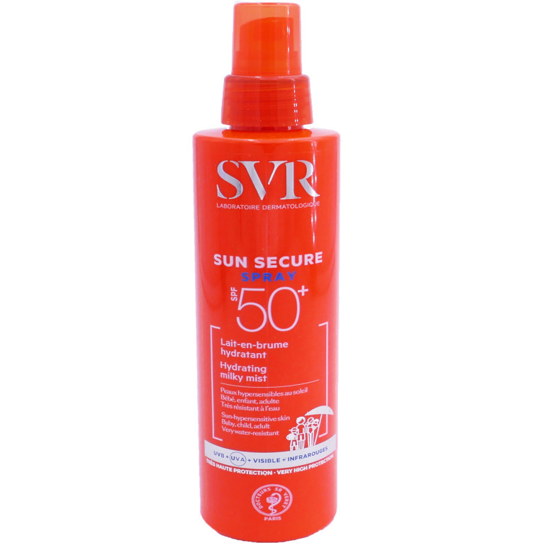 SVR SUN SECURE SPRAY SPF 50+ LAIT BRUME 200 ML