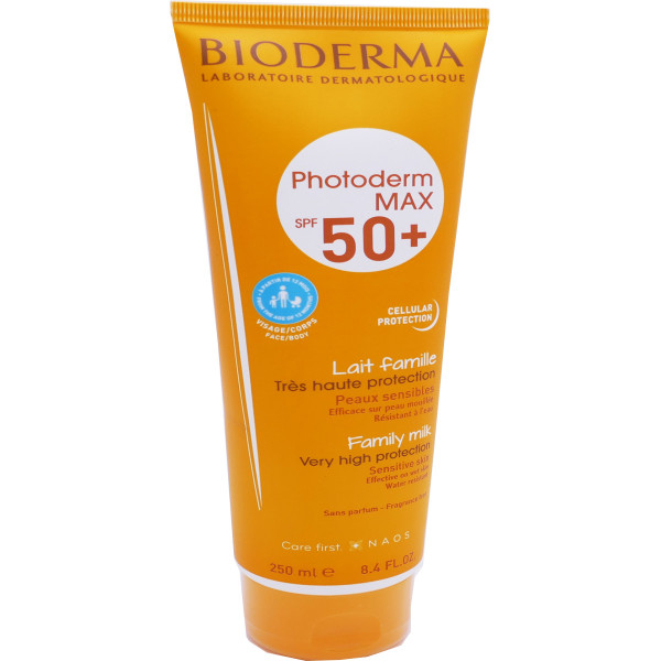BIODERMA PHOTODERM MAX SPF 50+ 250 ML FAMILLE - Beauté ...