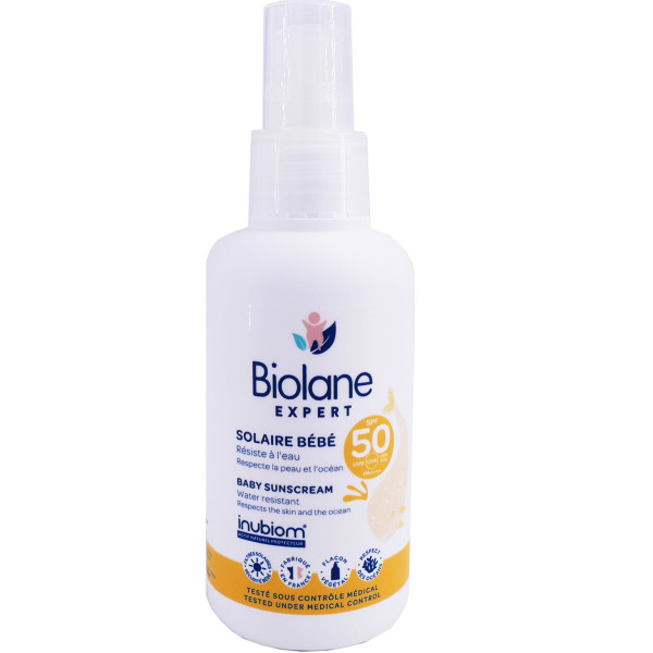BIOLANE EXPERT SOLAIRE BEBE SPF50 125ML - Bébé - Pharmashopdiscount.com