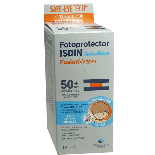 ISDIN FOTOPROTECTOR FUSION WATER SPF 50+ 50 ML KIDS