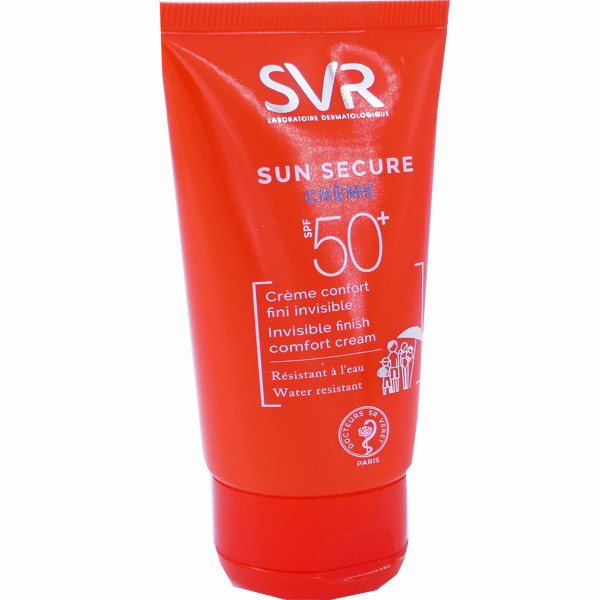 SVR SUN SECURE SPF 50+ CRÈME CONFORT - Beauté - Pharmashopdiscount.com