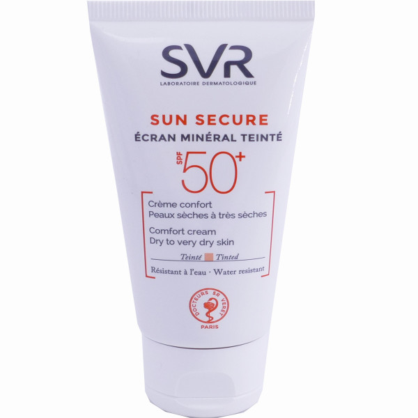 SVR SUN SECURE ECRAN MINERAL TEINTE SPF50+ 60G - Beauté ...